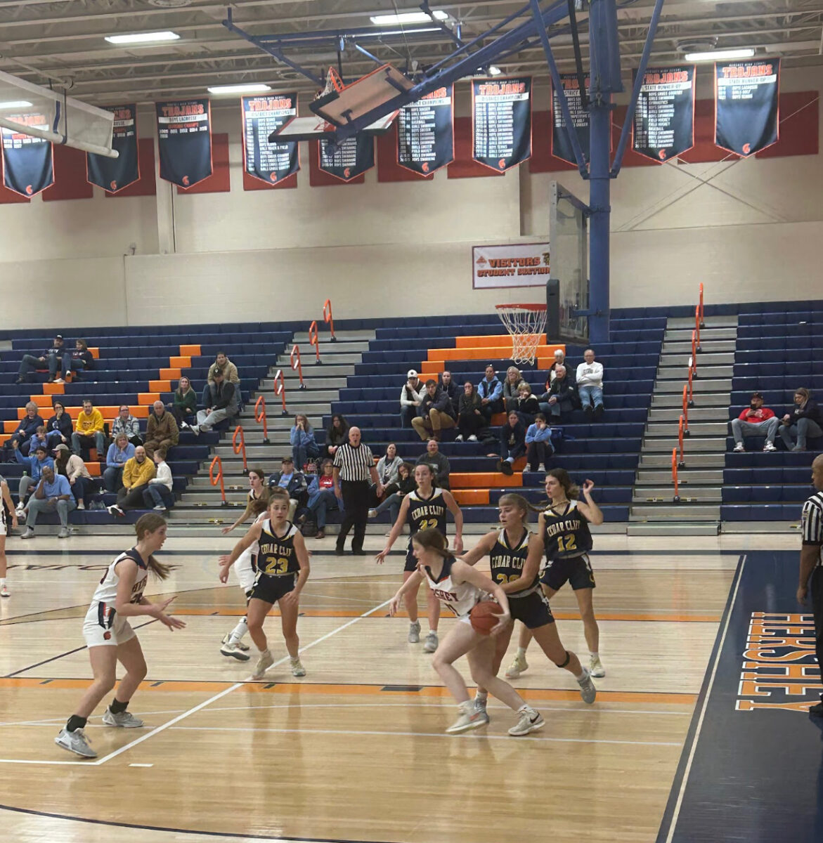 Hershey Girls Basketball took on Cedar Cliff, Wednesday – The Broadcaster
